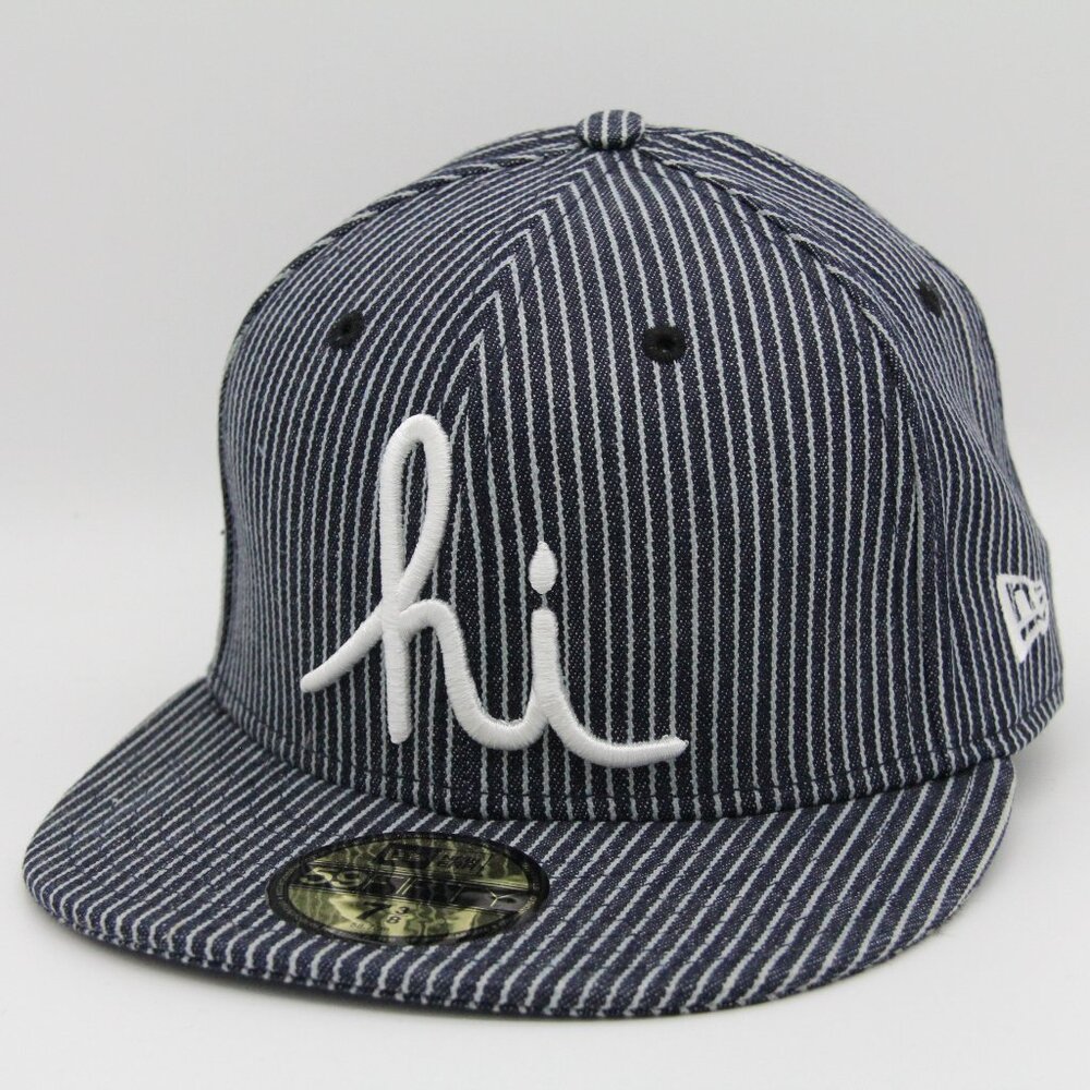 In4mation New Era 59fifty Striped Fitted Hat - Gem